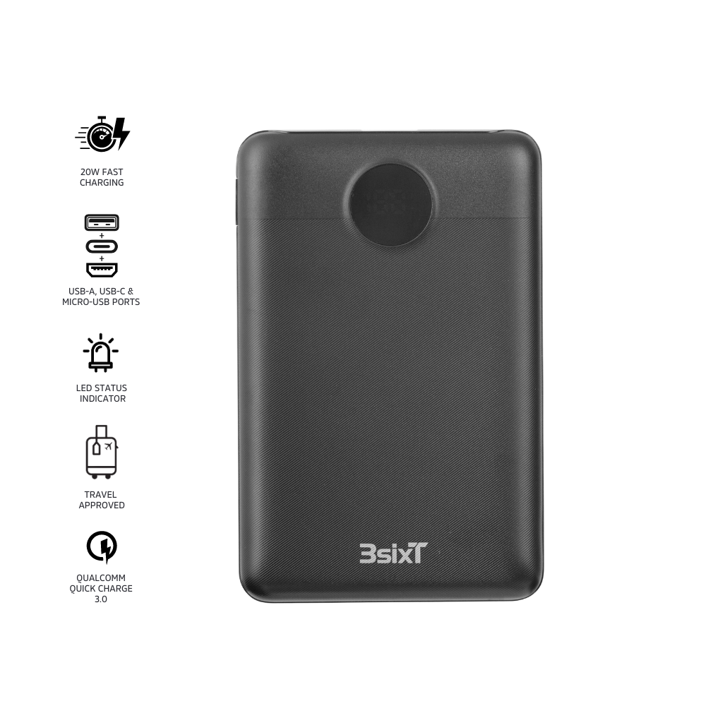 3sixT JetPak Pro LED 2.0 - 10000mAh Power Bank– 3sixT Gear