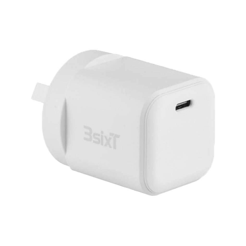3sixT Wall Charger GaN 20W USB-C PD - White– 3sixT Gear