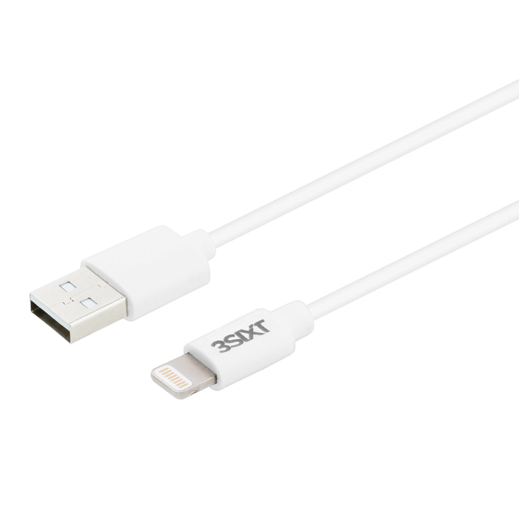 3sixT Charge & Sync Cable - USB-A to Lightning - 3m - White– 3sixT Gear