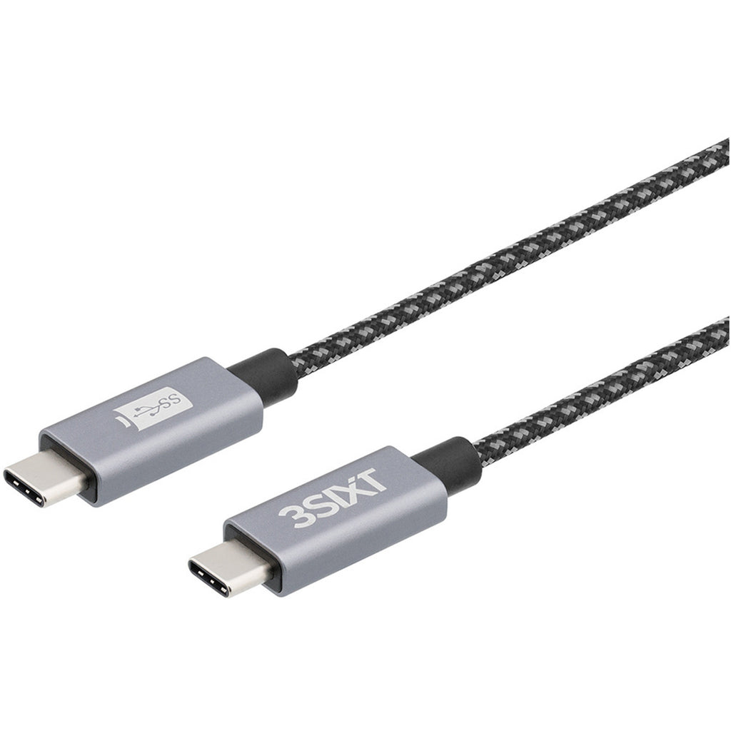 3sixT Premium Cable - USB-C to USB-C V3.1 - 1m– 3sixT Gear