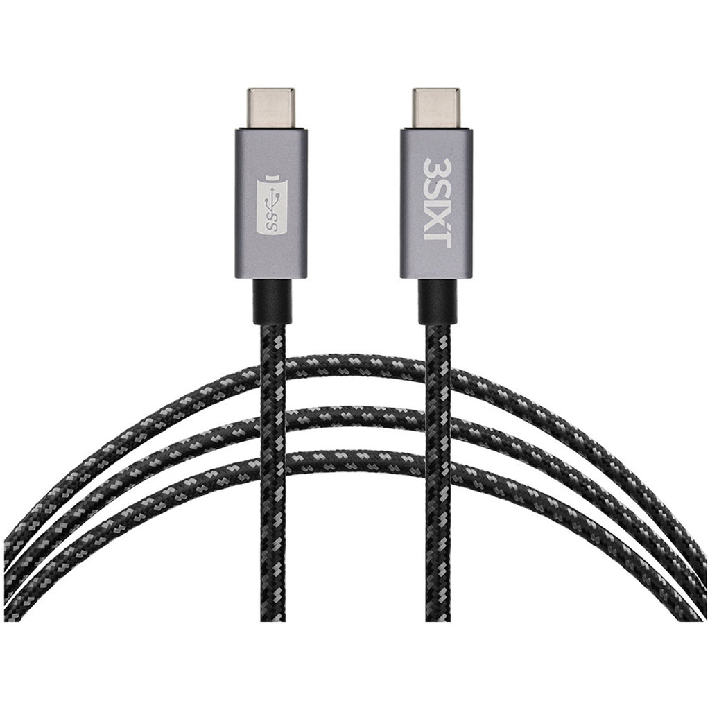 3sixT Premium Cable - USB-C to USB-C V3.1 - 1m– 3sixT Gear