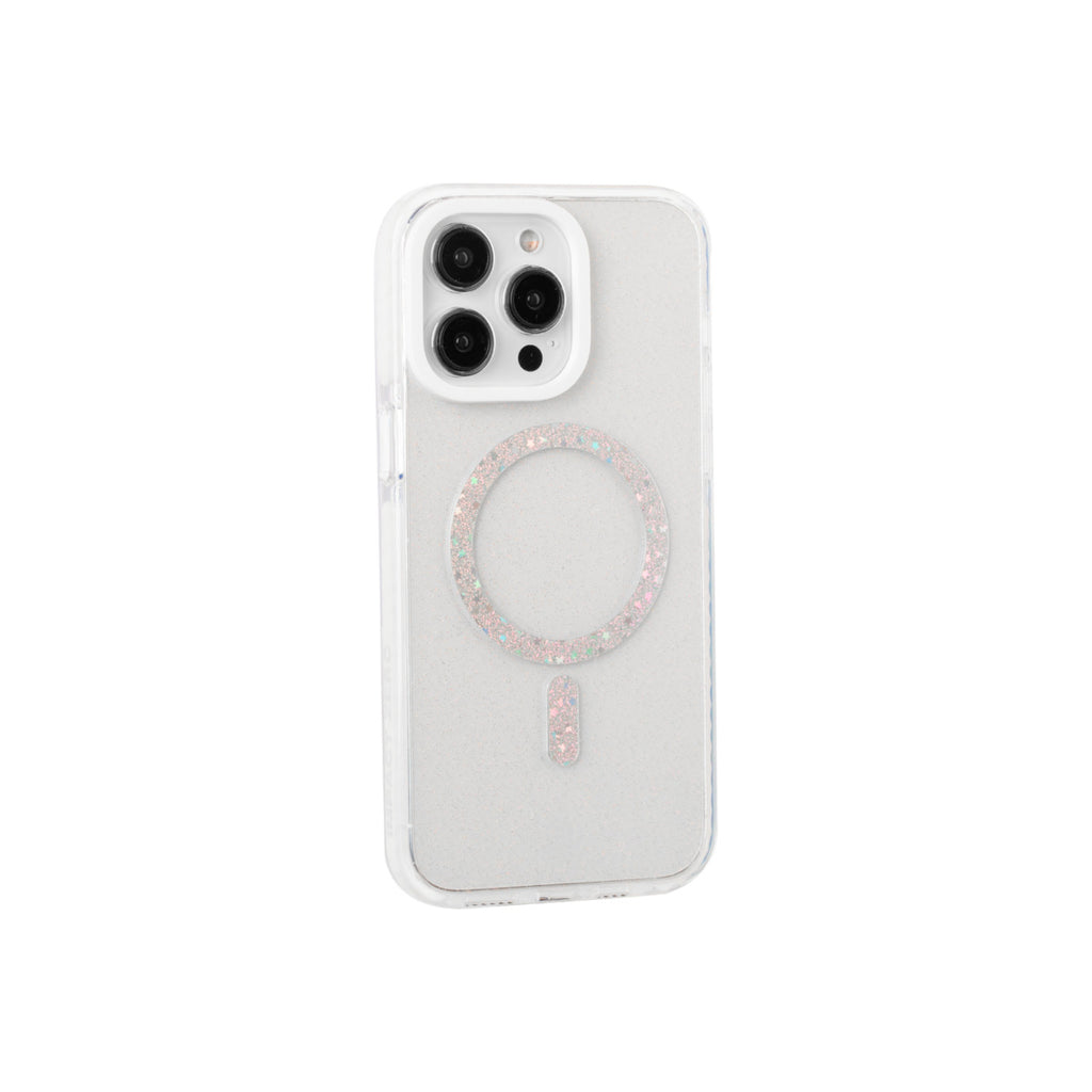Impact Zero® Galaxy - Apple iPhone 15 Pro Max - Clear/Glitter– 3sixT Gear